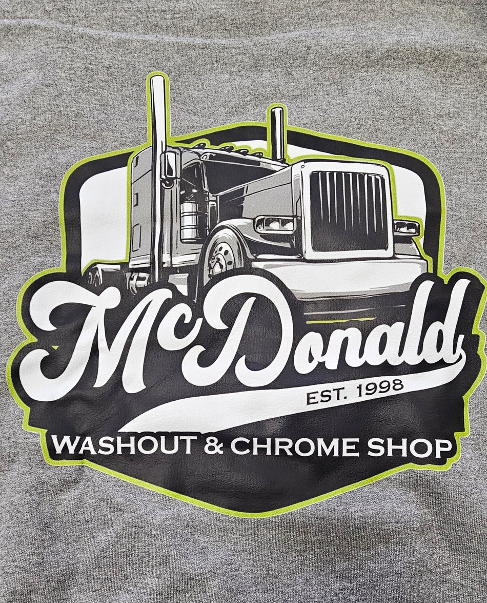 McDonald Washout & Chrome Shop New School Hoodie – McDonald Chrome Shop